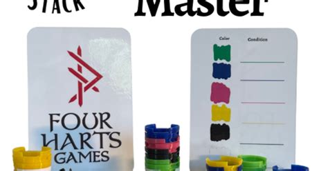 Snap Stack Miniature Base System And Condition Markers By Four Harts