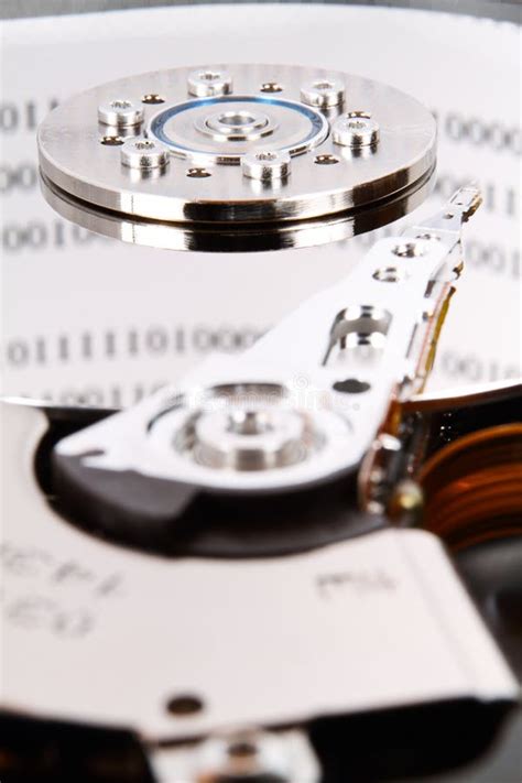 Hard Drive With Data Stock Photo Image Of Surface Information 16858528