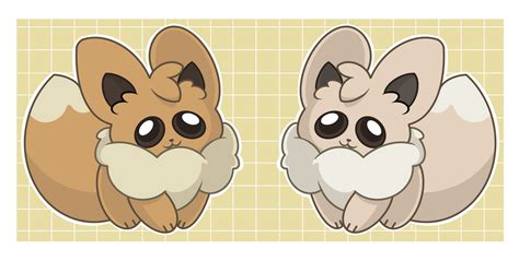 Chibi Eevee By Loniface On Deviantart