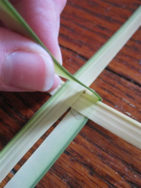 Wee Babe Miracles How To Make A Palm St Brigid S Cross