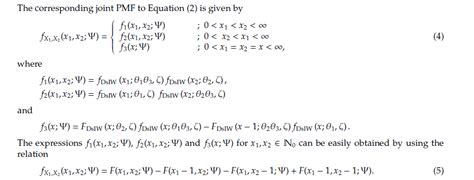 Function How To Write The Joint Pmf Of Bivariate Distribution Which