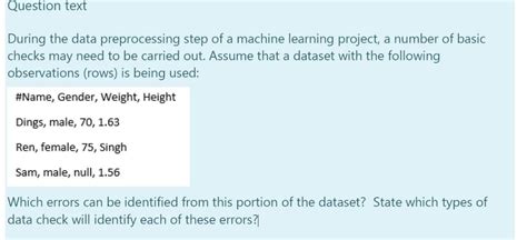 Answered Question Text During The Data Bartleby
