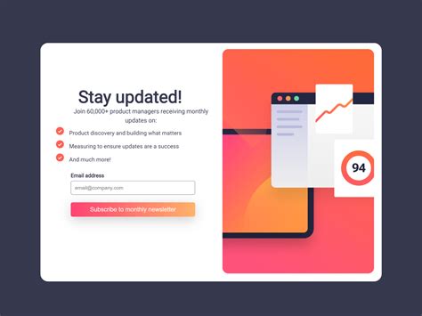 Newsletter Sign Up Form With Success Message — Codehim
