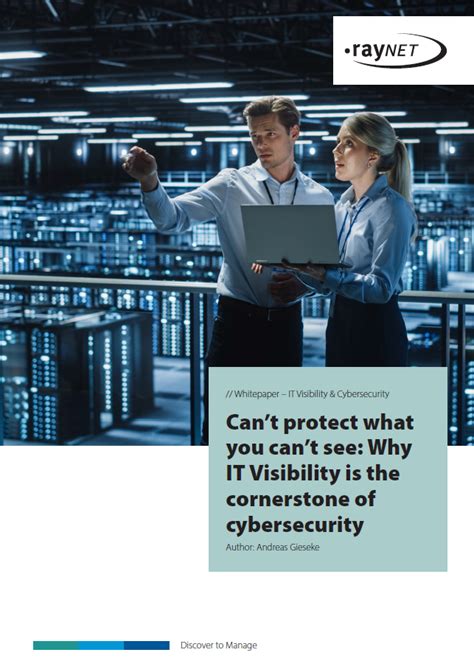 It Visibility Is The Cornerstone Of Cybersecurity Whitepaper