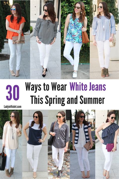 Outfits To Go With White Jeans What You Should Wear With White Jeans