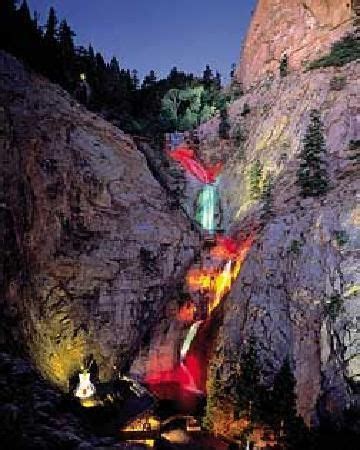 Seven Falls Night 2 Colorado Springs Co Colorado Travel Seven