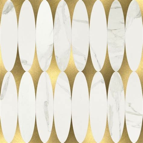 Audrey Lane Olivia 11 X 17 Porcelain And Metal Mosaic Tile Wayfair