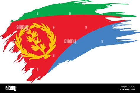 Eritrea Flag Vector Illustration Stock Vector Image Art Alamy