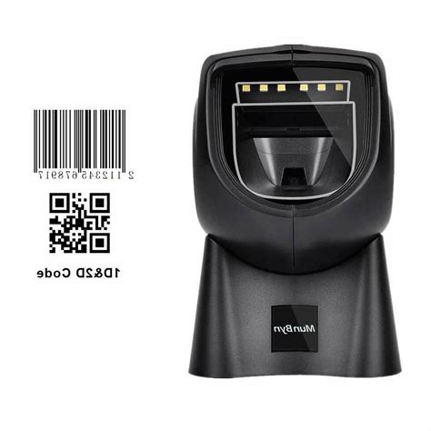 2D 1D Hands Free Barcode Scanner W Wire For Windows