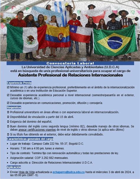 Estamos En La Búsqueda De Nuestr Nuev Asistente De Relaciones