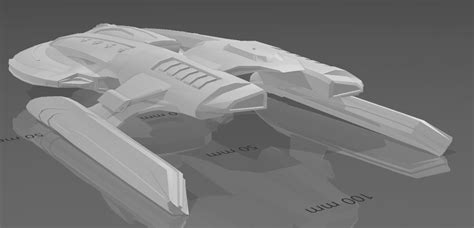 🖖 Sto Federation Armitage Class Heavy Escort Carrier・free Stl