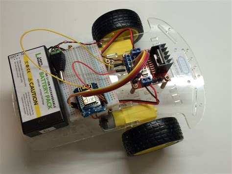 Wemos Wifi Controlled Robot Using L298n Learn Robotics