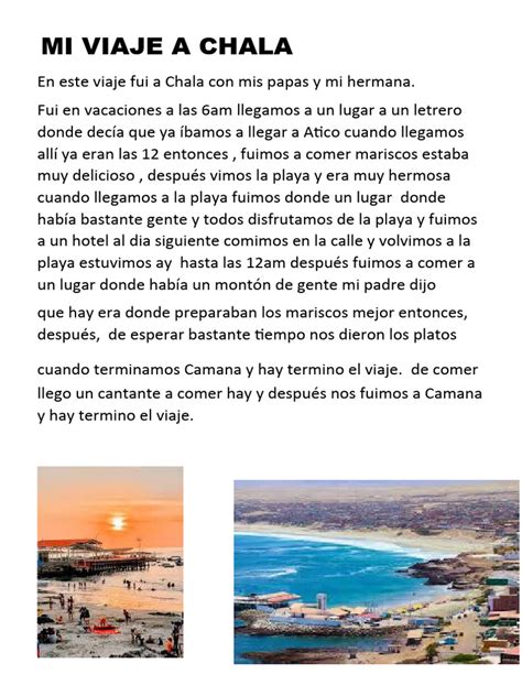 Mi Cronica De Viaje Pdf