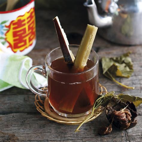 Mulberry Leaf Tea With Red Sugar Cane
