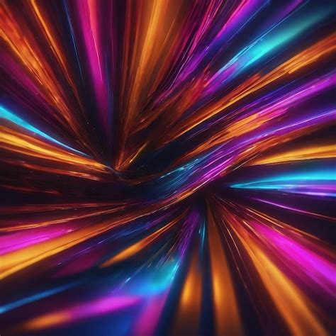 Premium Ai Image Abstract Luminous Background