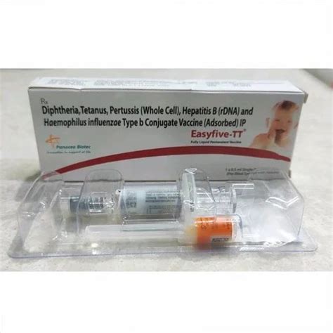 Diphtheria Tetanus Pertussis Hepatitis B Haemophilus Influenzae Vaccine Ip At ₹ 450 Box Hep B