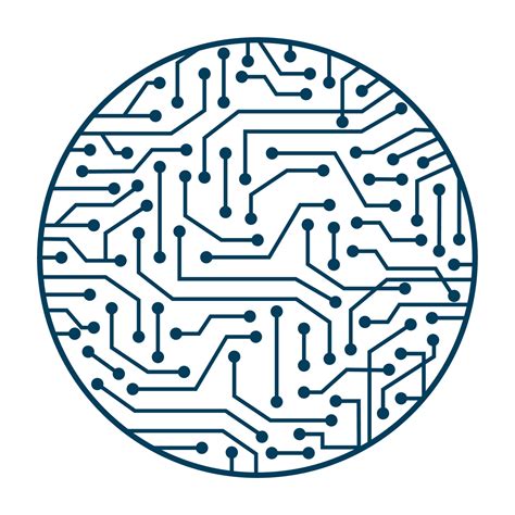 Circuit Electric Circular 11226519 Vector Art At Vecteezy