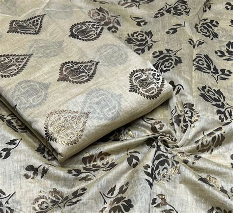 Semi Tussar Silk Fabric 40 Gsm At ₹ 385meter In New Delhi Id
