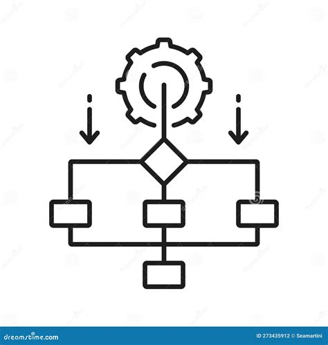 Moving Files Into Folders Automatic Sorting Icon Stock Vector Illustration Of Analysis