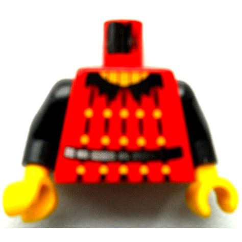 LEGO Red Minifig Torso 973 73403 Brick Owl LEGO Marketplace