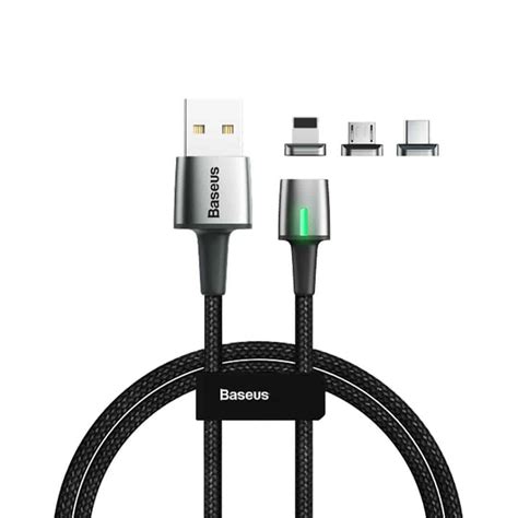 Baseus Magnetic Cable Lightning Micro Usb Type C M Shoppodiction In