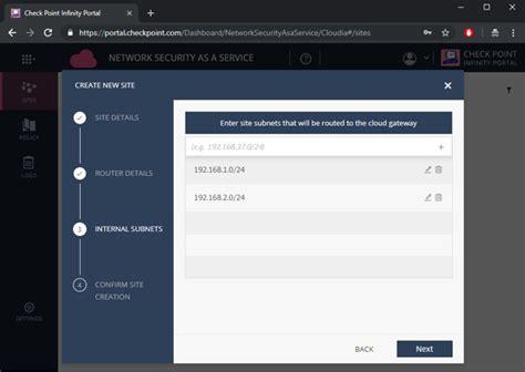Check Point Velocloud Integration Guide
