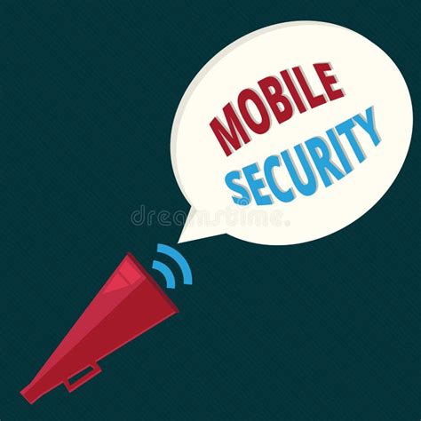 Text Sign Showing Mobile Security Conceptual Photo Protection Of Mobile Phone From Threats And
