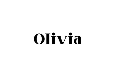 Olivia Font Free Font Download