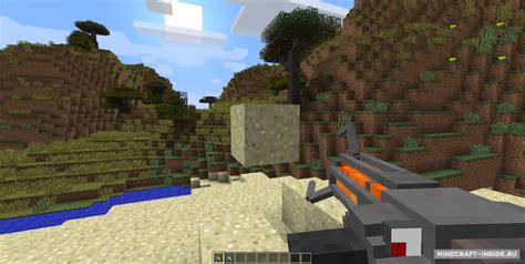Gravity Gun [1 12 2] [1 10 2] [1 8] [1 7 10] Моды для Майнкрафт Minecraft Inside