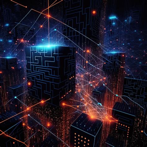Premium Ai Image Wireless Network And Connection Technology Concept