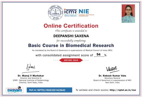 Dr Deepanshi Saxena On Linkedin Research Learning Swayamnptel