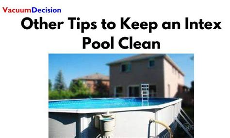 How To Vacuum Intex Pool Efficient Steps Guidelines