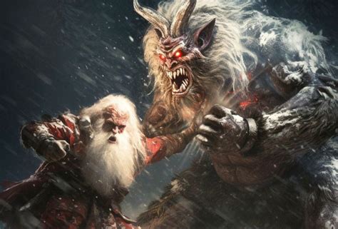 Krampus El Demonio Malvado De Navidad