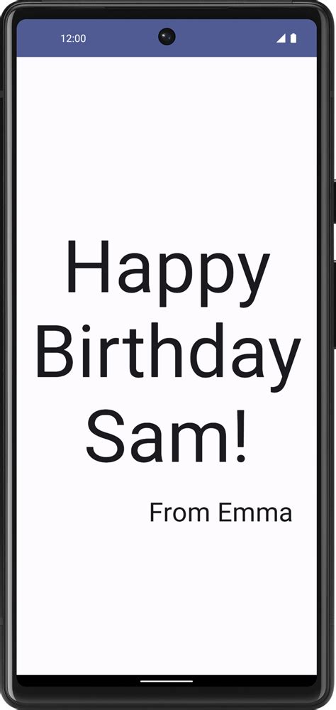 Build A Simple App With Text Composables Android Developers