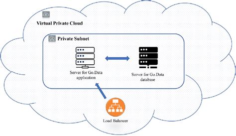 structure of go data installation through a distributed server