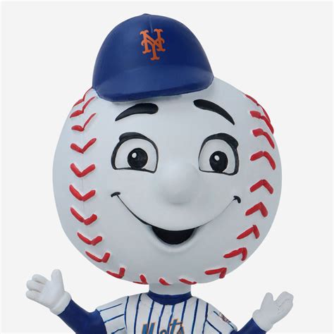 Mr Met New York Mets 2024 All Star Bobbles On Parade Mascot Mini Bighe Foco