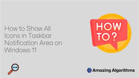 How To Show All Icons In Taskbar Notification Area On Windows