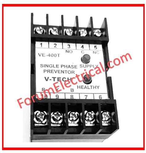 What Is Meant By Single Phasing Preventer Relay