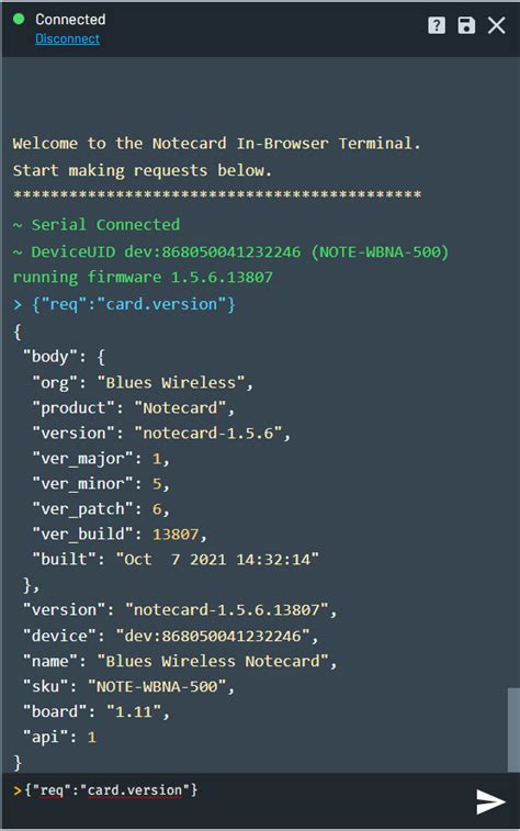 Blues Wireless Notecard Element Community