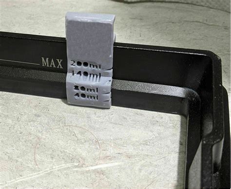 Free Stl File Voxelab Proxima And Polaris Resin Vat Depth Gauge・3d