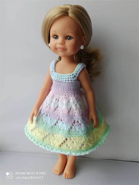 СП Маленькие модницы платье 3 Одежда для кукол крючком Дзен Маленькая модница Одежда