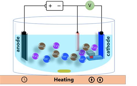 Schematic Representation Of Electrodeposition Process Download