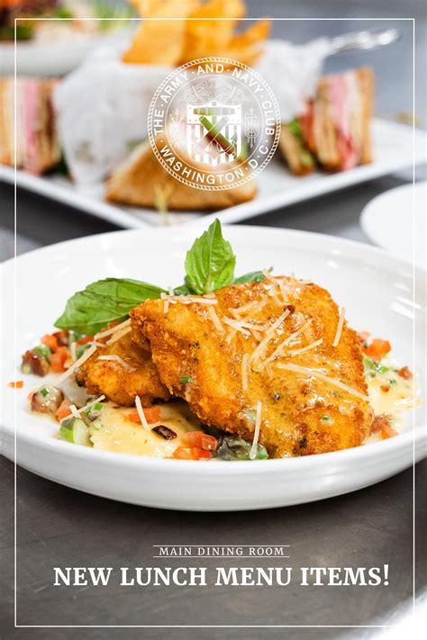 ‼️ New Month New Lunch Menu The Army And Navy Club Facebook