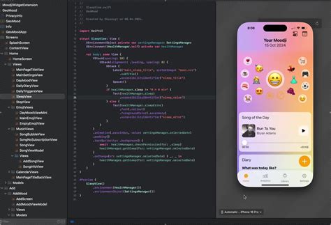 Helen Oksenoyt On Linkedin Swiftui Appdevelopment Firstapp Mood