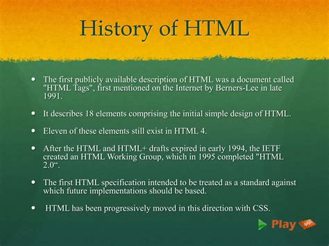 html basic tags and description ppt slides ppt
