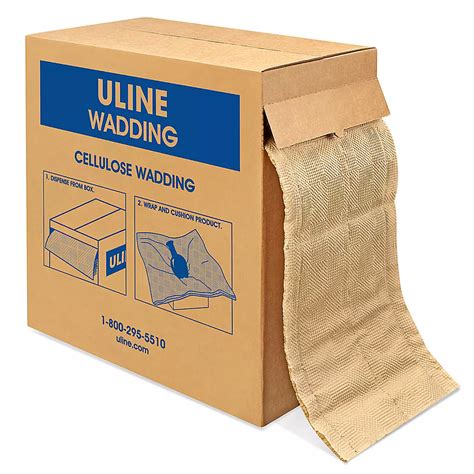 Cellulose Wadding Roll 12 X 175 S 656 Uline