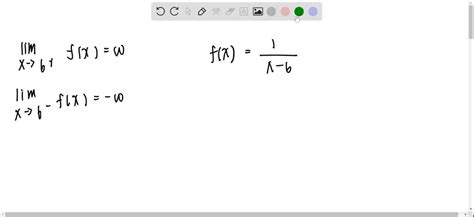 solved finding a function with infinite limits give a formula for a function f that satisfies