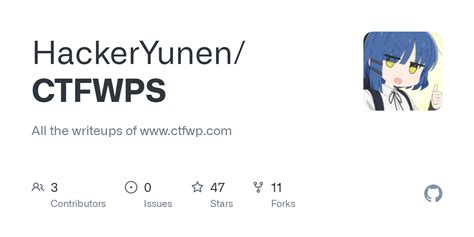 Github Hackeryunen Ctfwps All The Writeups Of Ctfwp