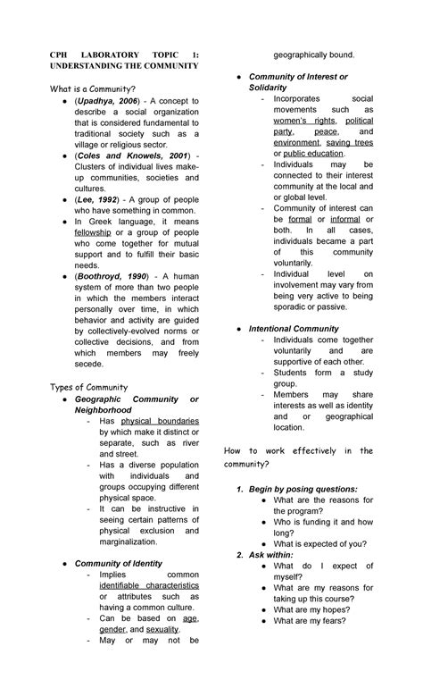 cph laboratory topic 1 lecture notes 1 cph laboratory topic 1