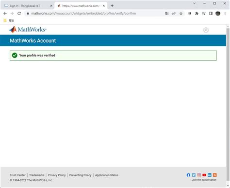 Thingspeak 雲端資料庫 帳號申請 Block 網誌